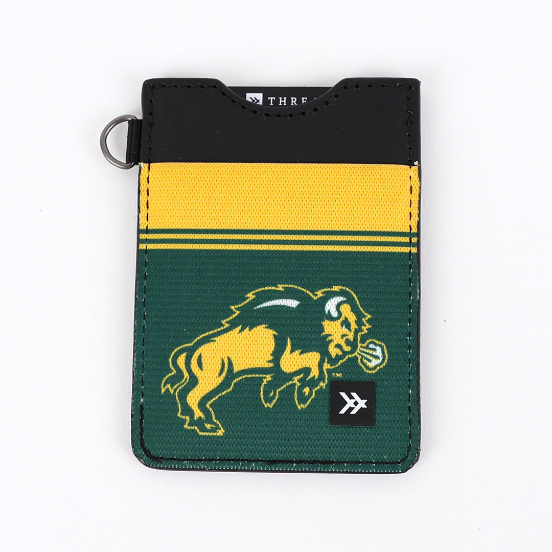North Dakota Buffalo | Vertical Wallet | RFID-Protected Leather ...