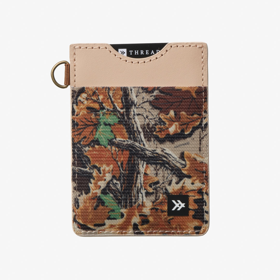 Realtree Advantage | Vertical Wallet | RFID-Protected Leather | Thread ...