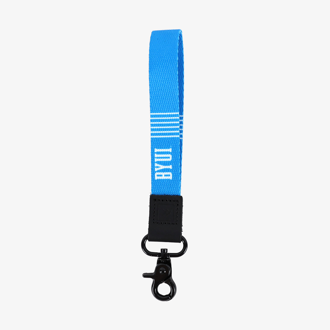 BYUI Blue Stripes | Wristlet Keychain | Durable & Stylish | Thread ...