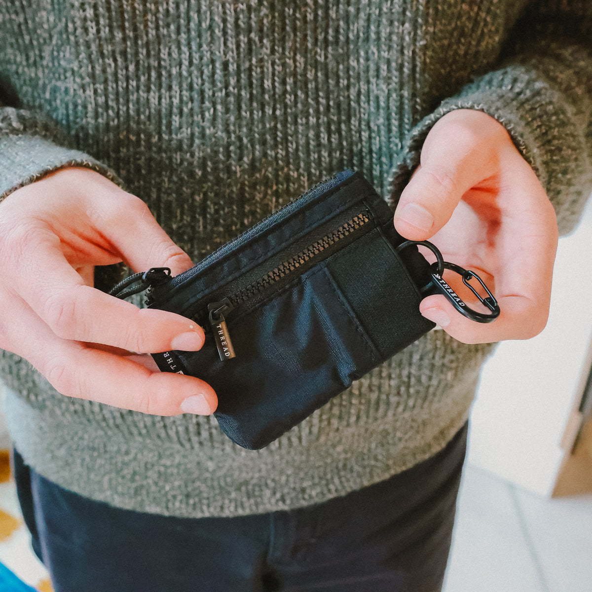 Black | Adventure Pouch Wallet | For Cards, Cash, Coins, & More ...