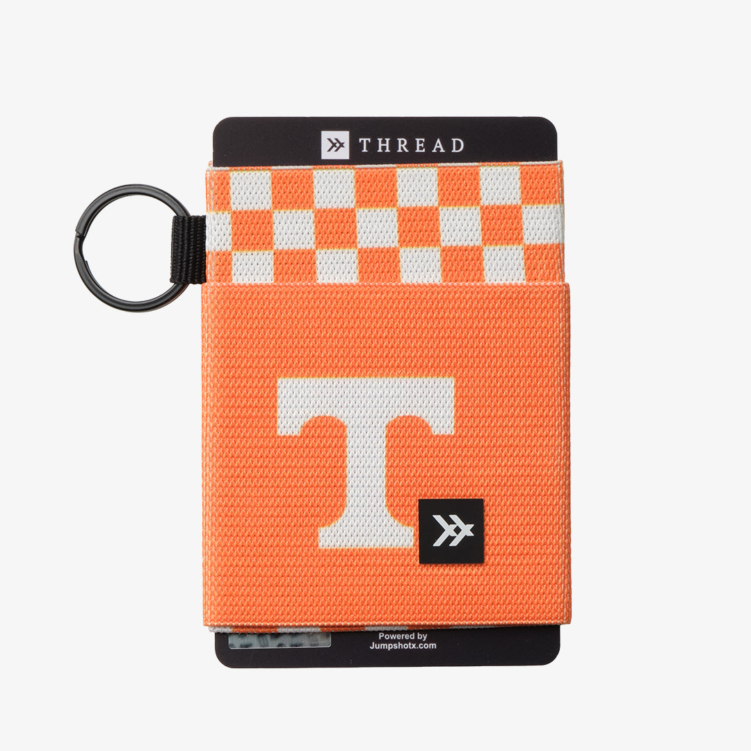 Tennessee Checkerboard | Elastic Wallet | Minimalist & Secure | Thread ...