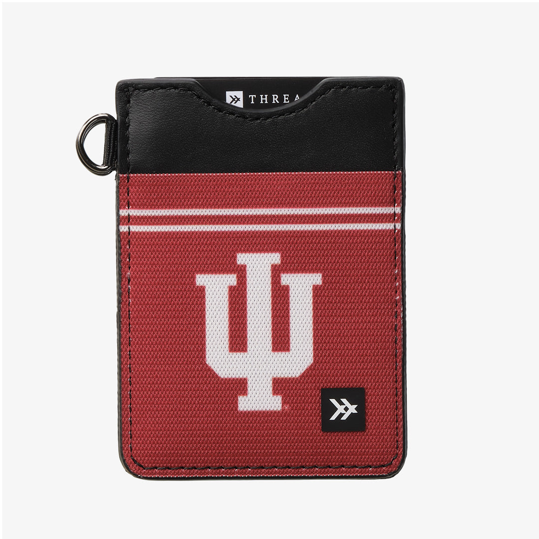 Indiana University Red Vertical Leather Wallet | Thread® · Thread®