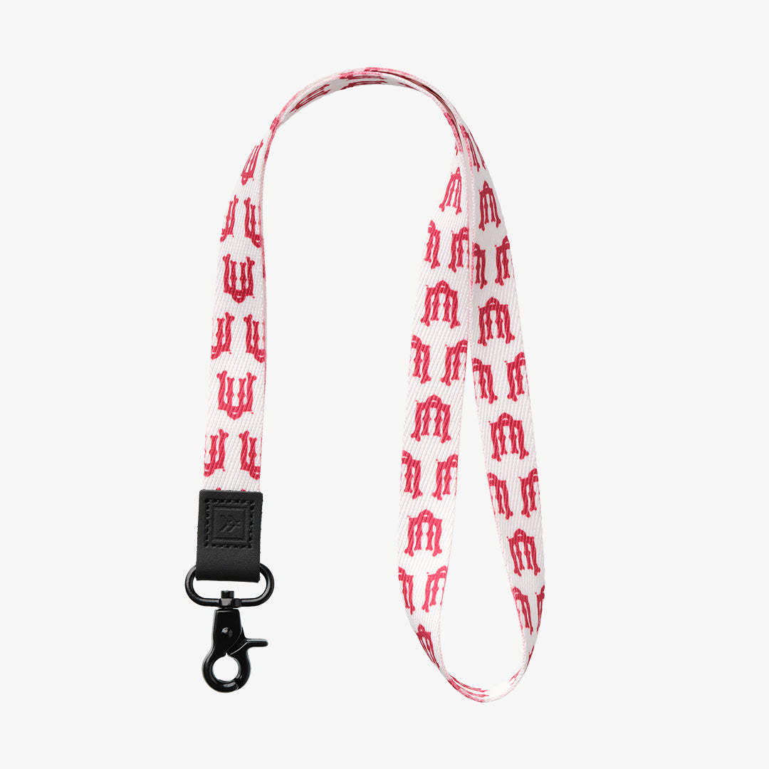 UofU Interlocking White | Neck Lanyard | Durable & Stylish | Thread ...