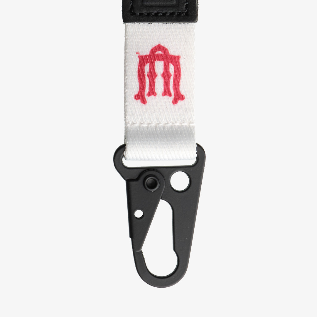 UofU Interlocking White | Keychain Clip | Durable & Stylish | Thread ...