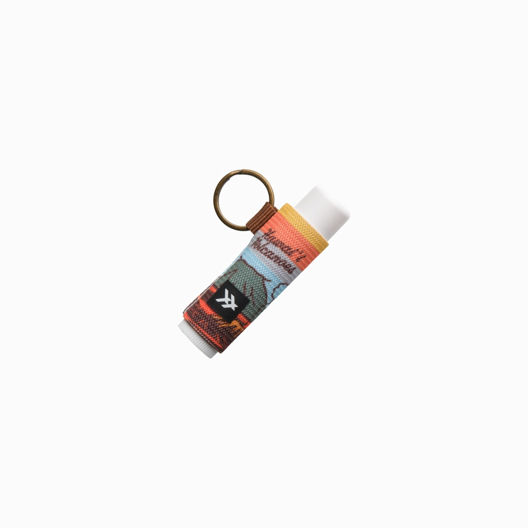 Hawaii Volcanoes | Lip Balm Holder | Convenient & Secure Elastic ...