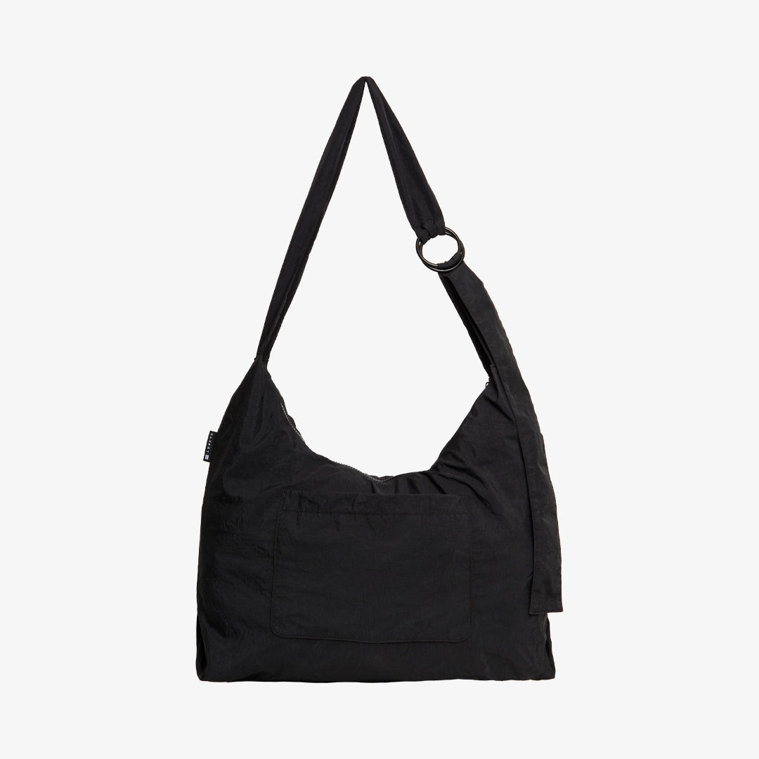 Black | Large Slouchy Shoulder Bag | Packable & Stylish | Thread® · Thread®