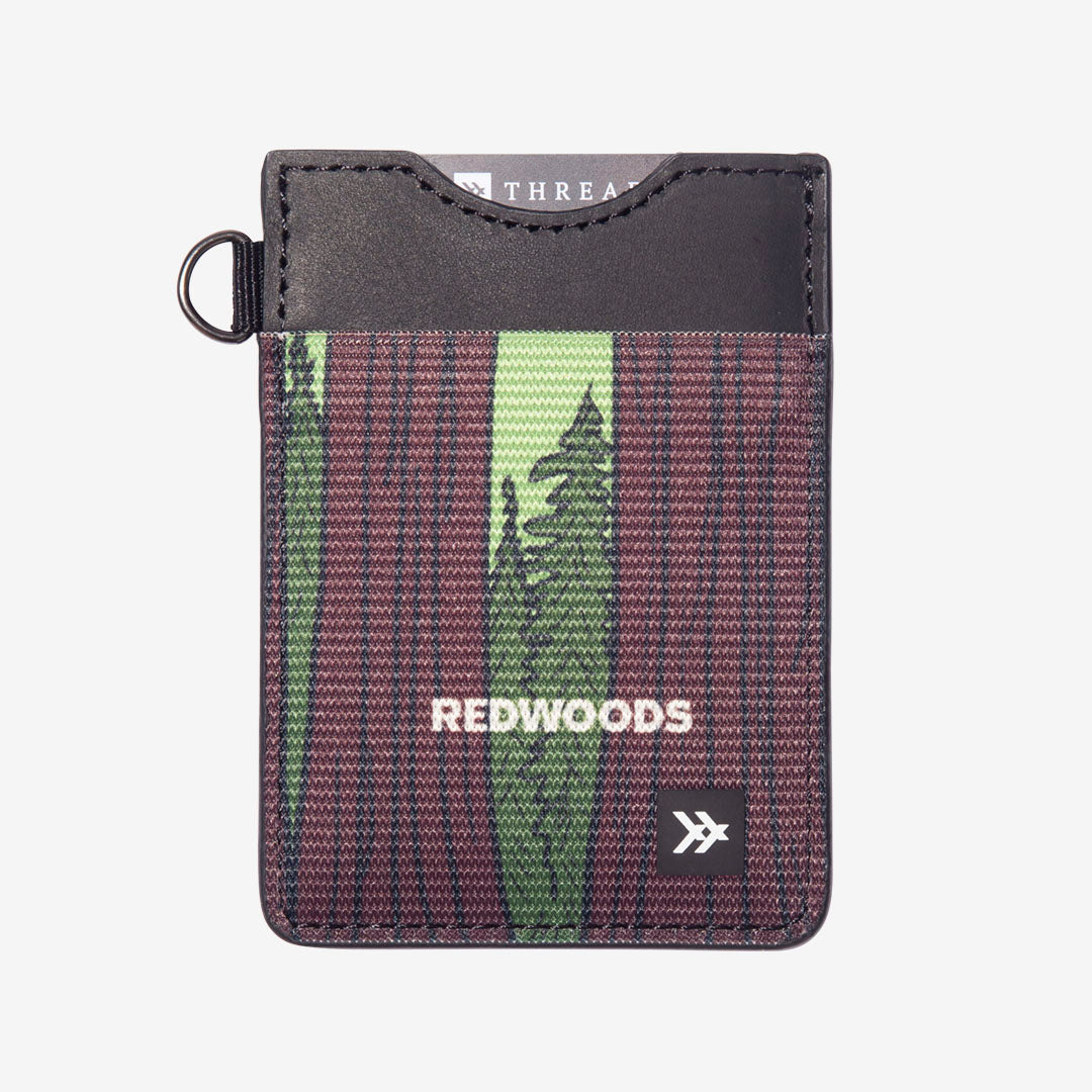 Redwoods | Vertical Wallet | RFID-Protected Leather | Thread® · Thread®