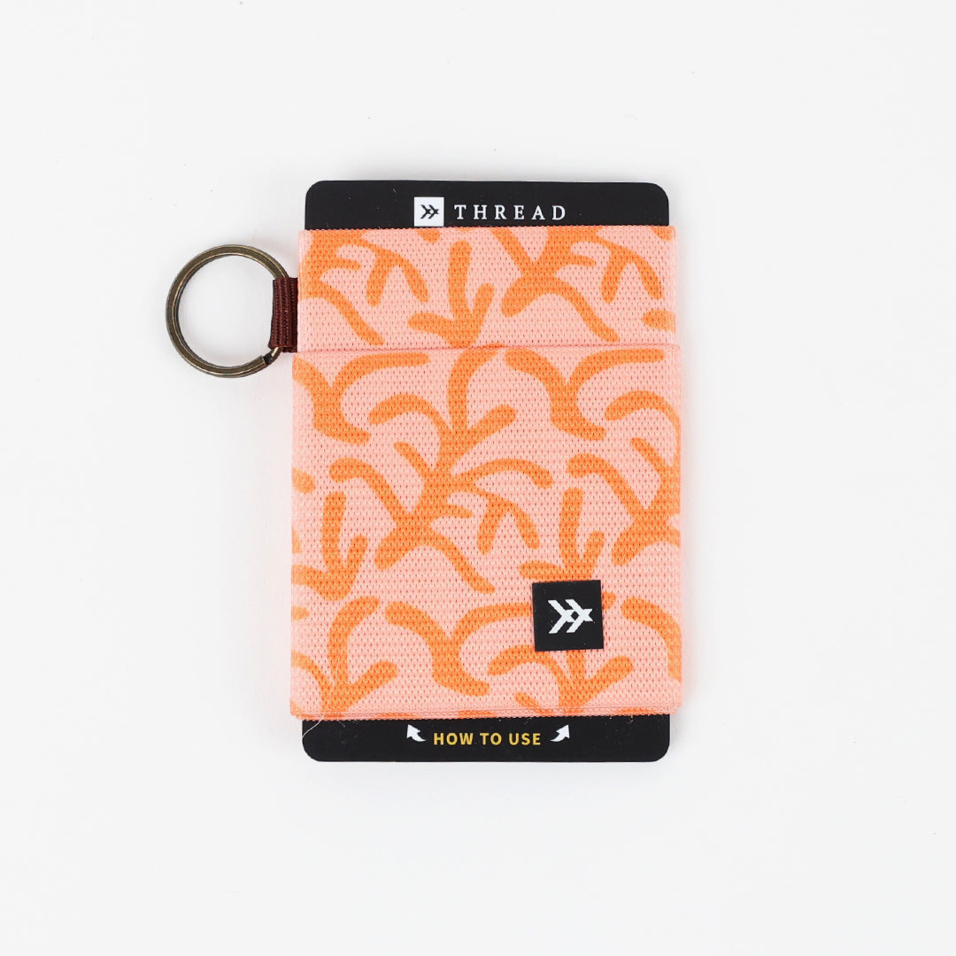 Coral Reef | Elastic Wallet | Minimalist & Secure | Thread® · Thread®
