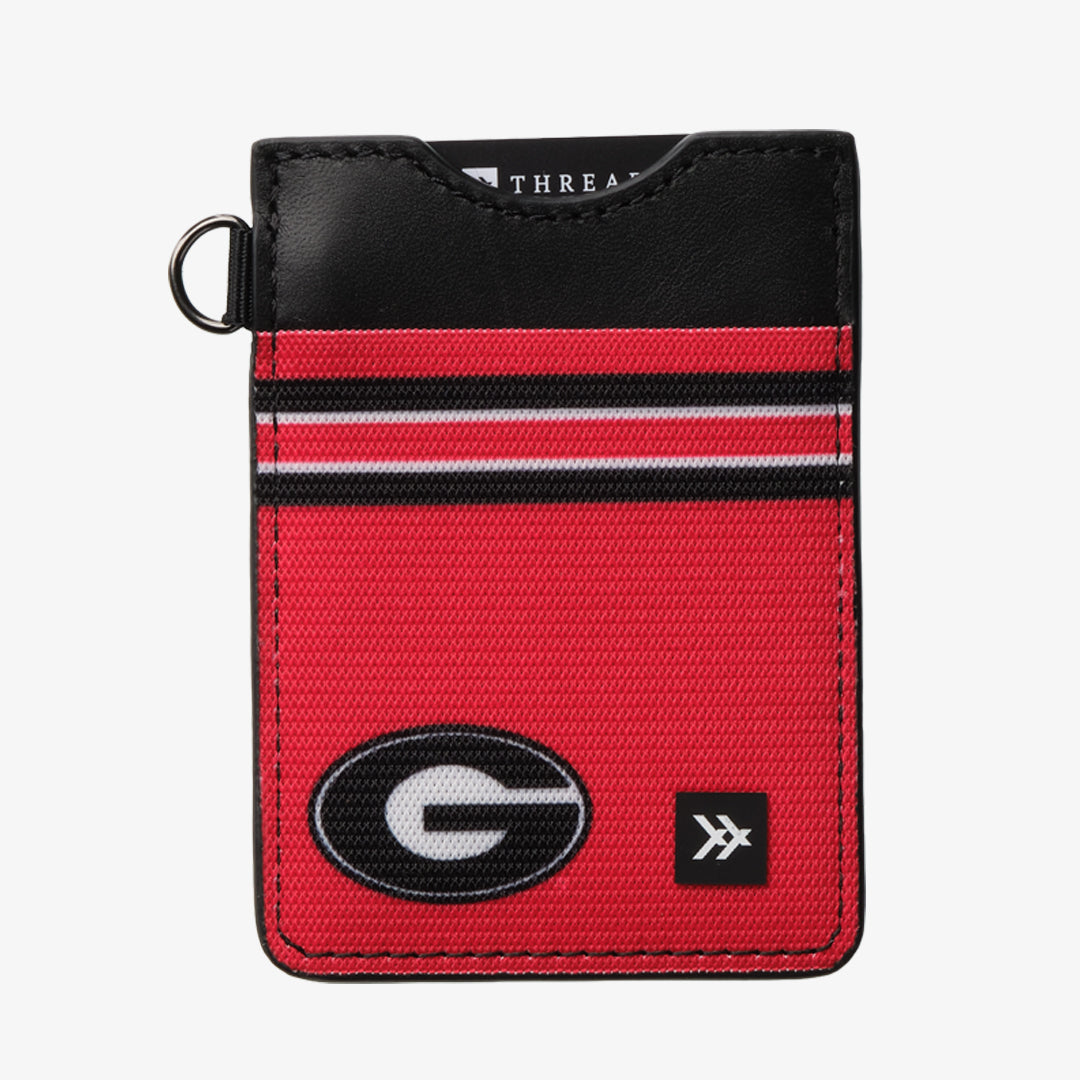 Georgia Red Vertical Leather Wallet | Thread® · Thread®