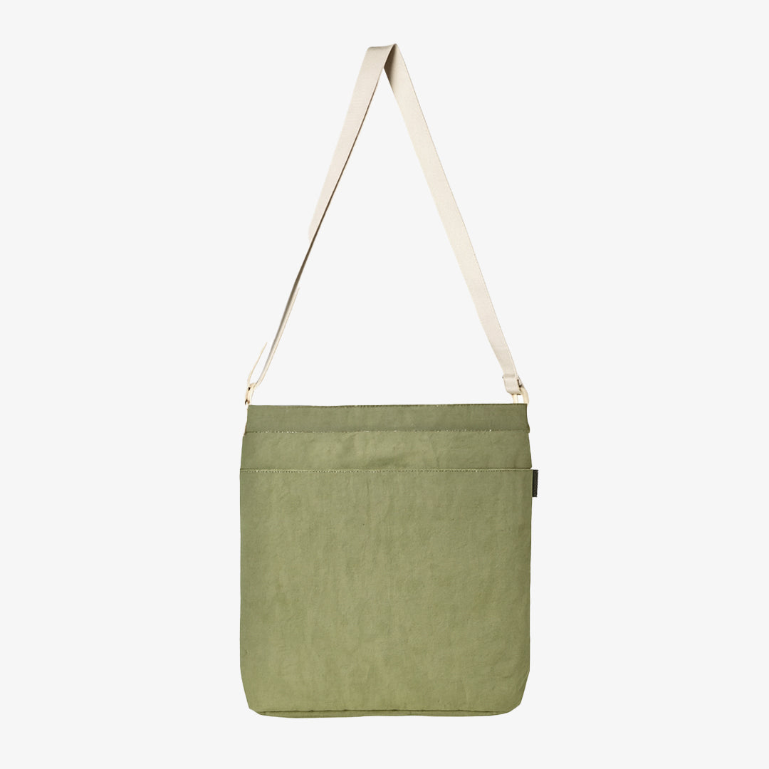 Cream/Green | Small Utility Tote Bag | Stylish Messenger Bag | Thread ...