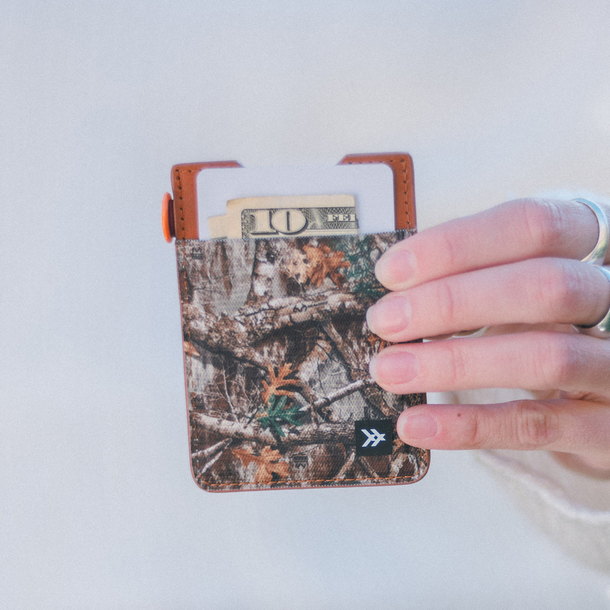 Realtree Edge | Vertical Wallet | RFID-Protected Leather | Thread ...