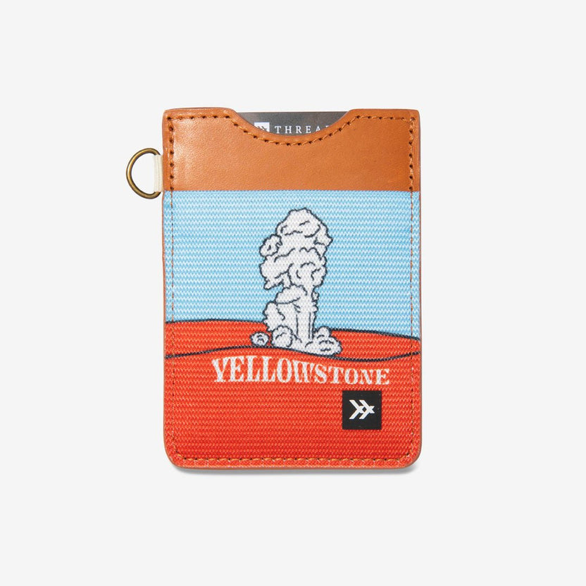 Yellowstone | Vertical Wallet | RFID-Protected Leather | Thread® · Thread®